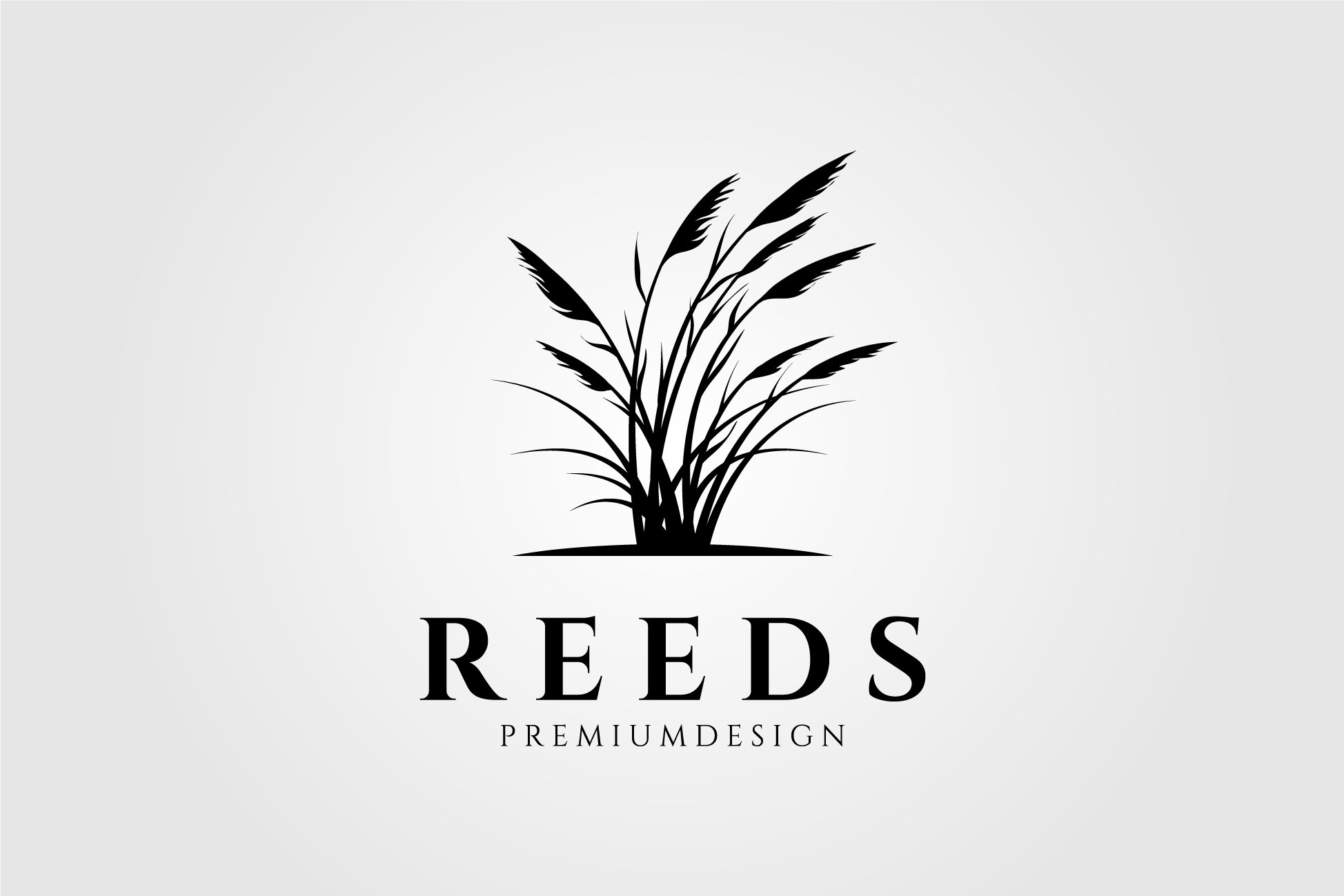 vintage reeds logo vector symbol illustration design (1812580) | Logos ...