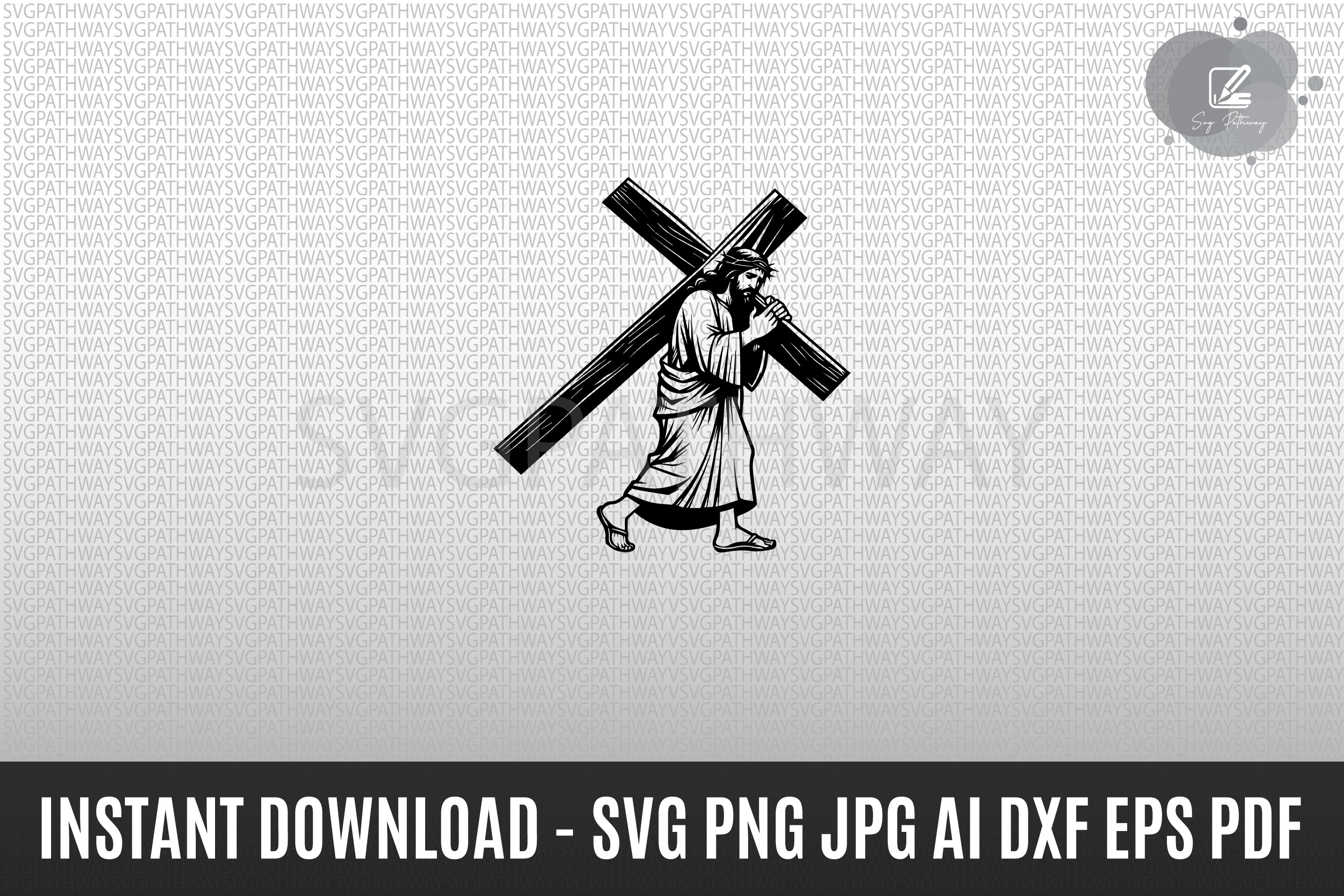 Jesus On Cross Vector