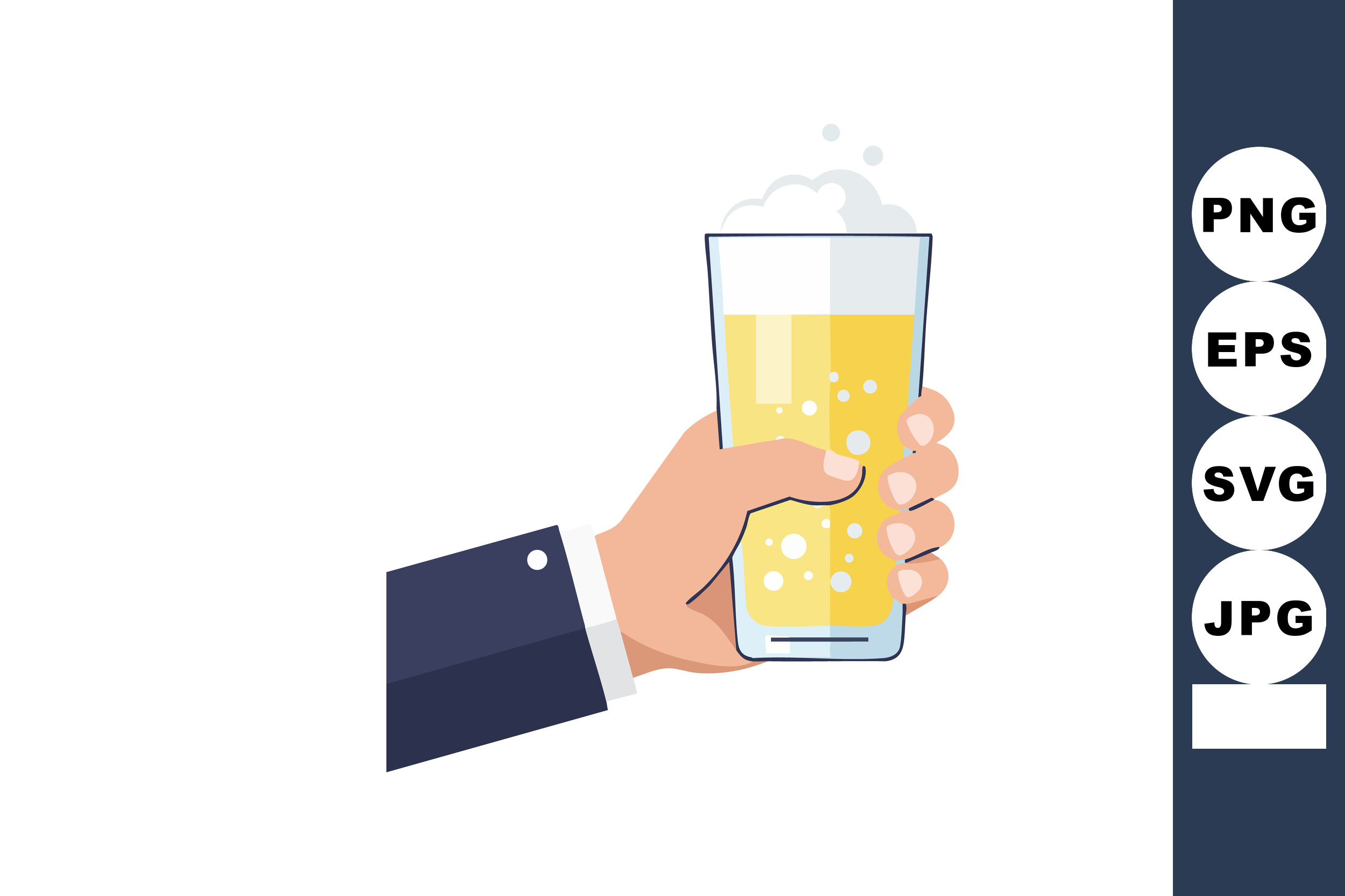 Arm Holding Beer