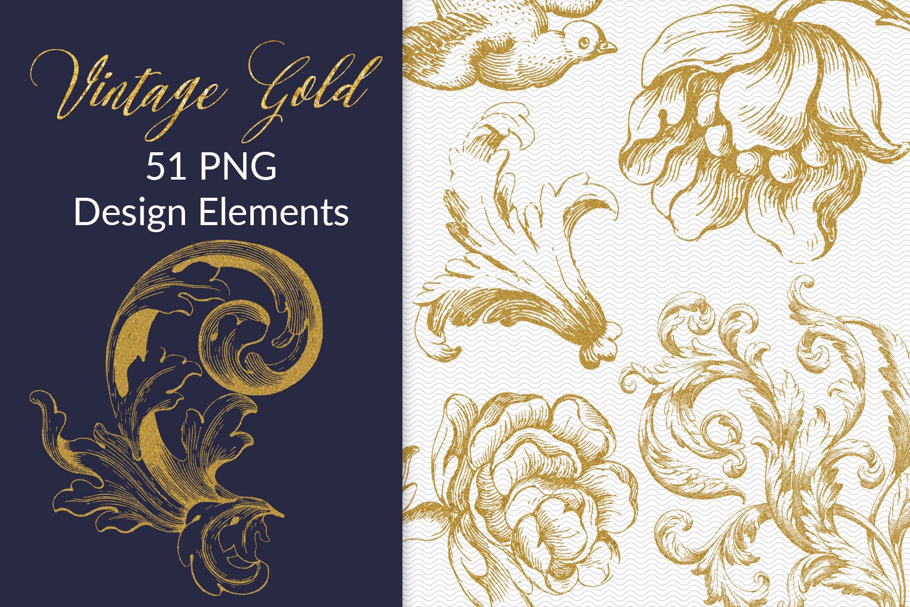 Vintage Graphic Design Elements