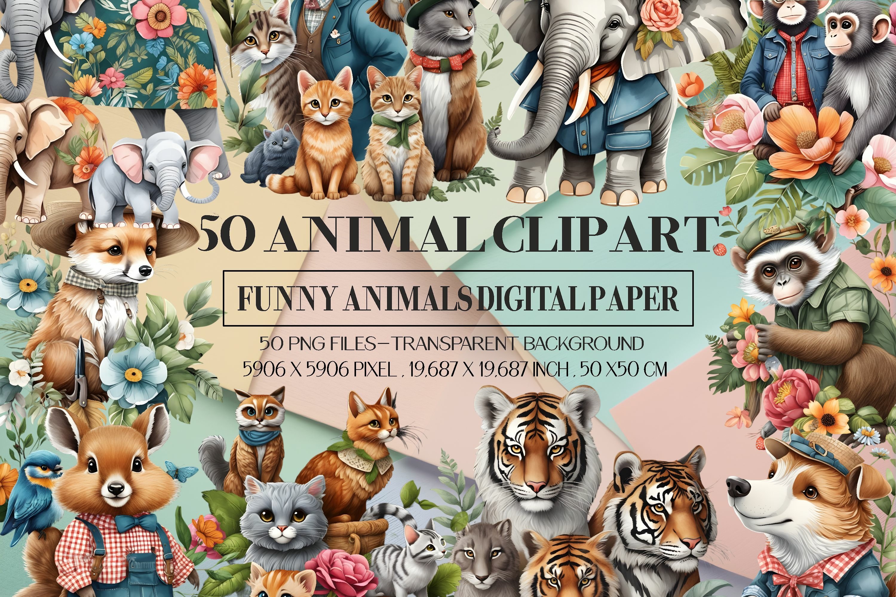 Silly Animal Clipart