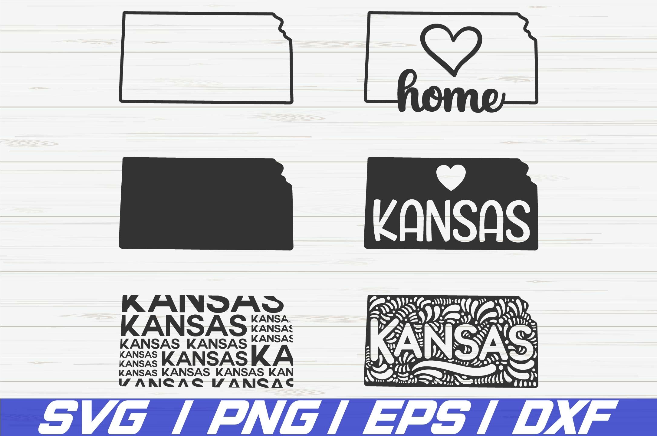 Kansas State SVG / Cut File / Kansas SVG / KS SVG (1831377) | SVGs ...
