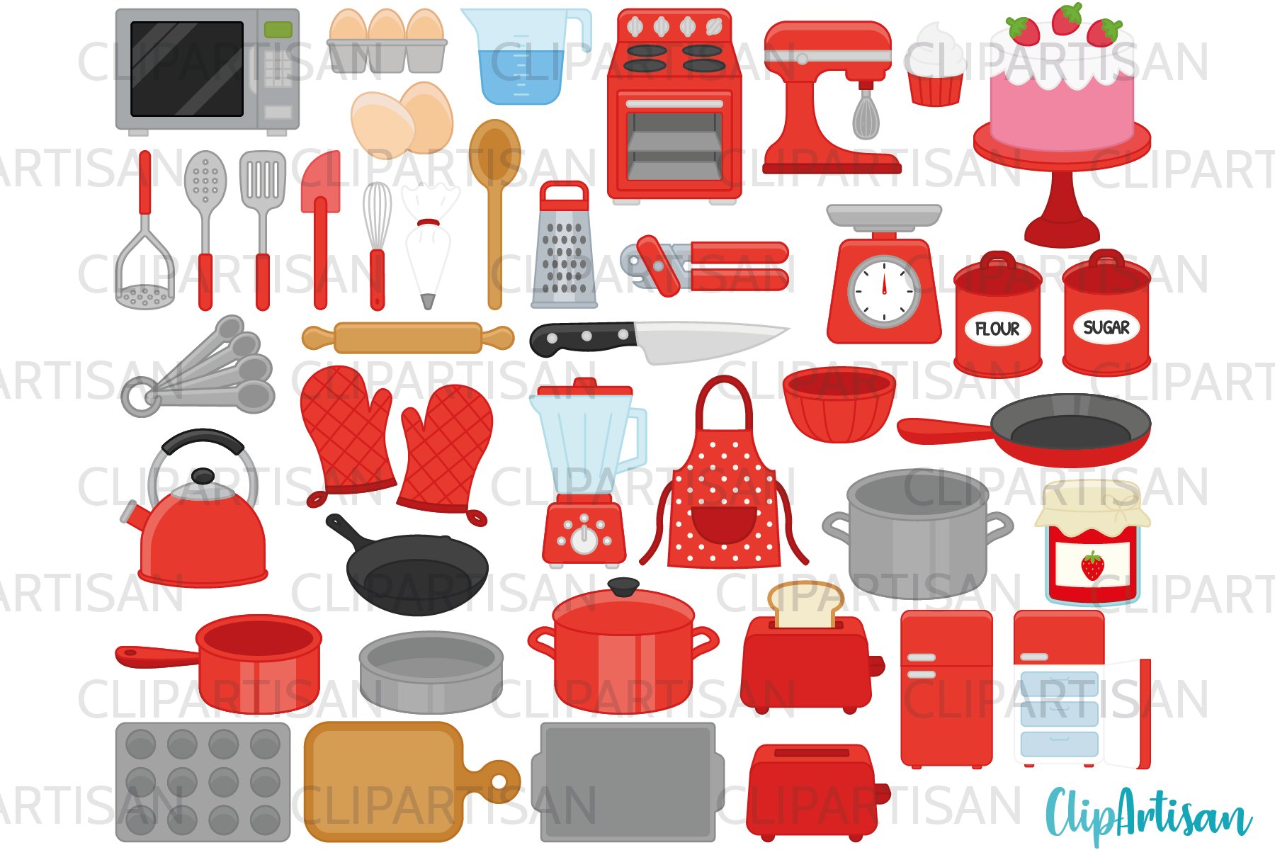 Kitchen Clip Art Free