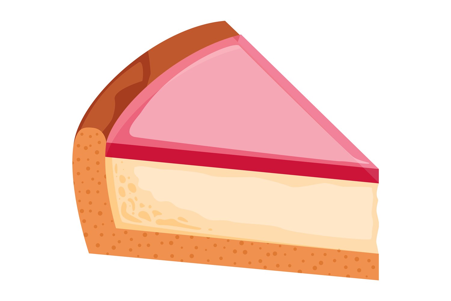 Cheesecake Slice Clipart