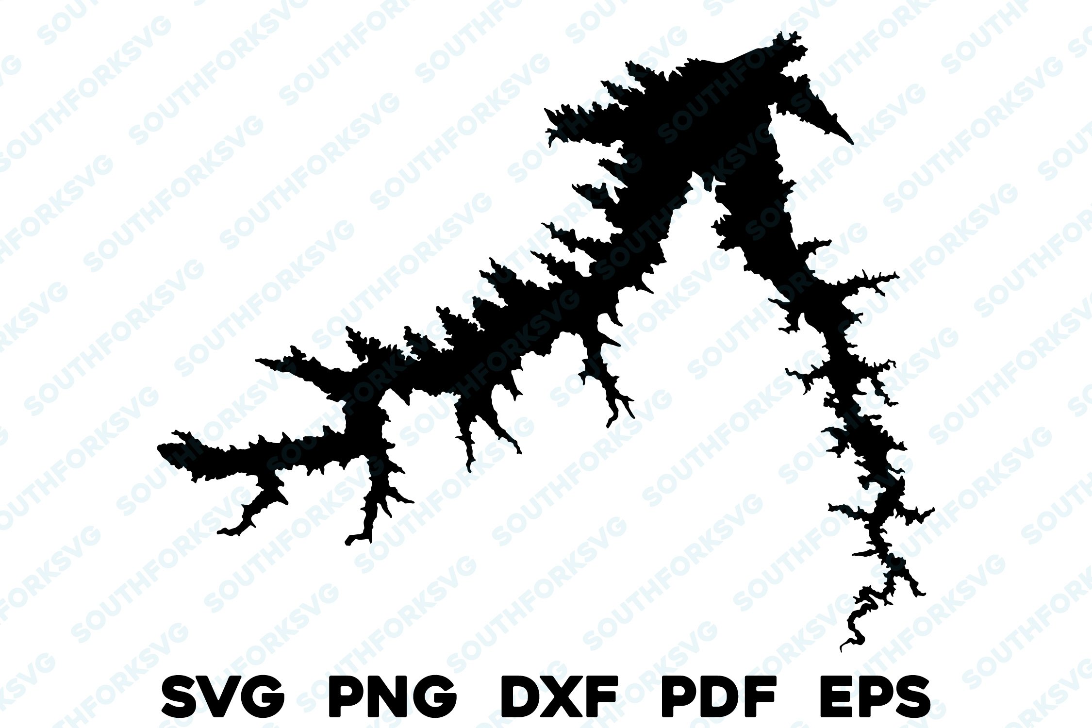 Fort Peck Lake Fishing Map