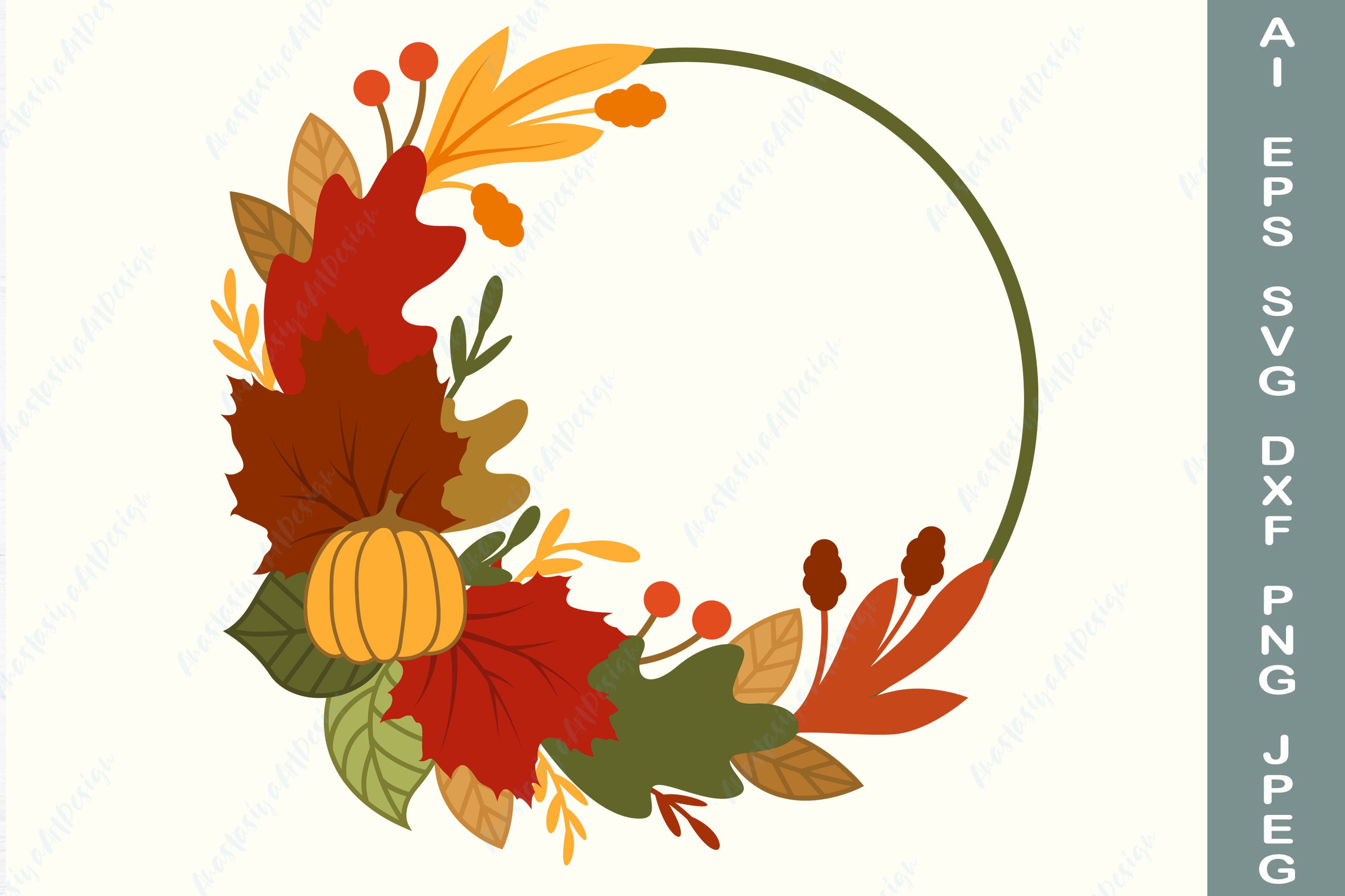 Fall Foliage Border