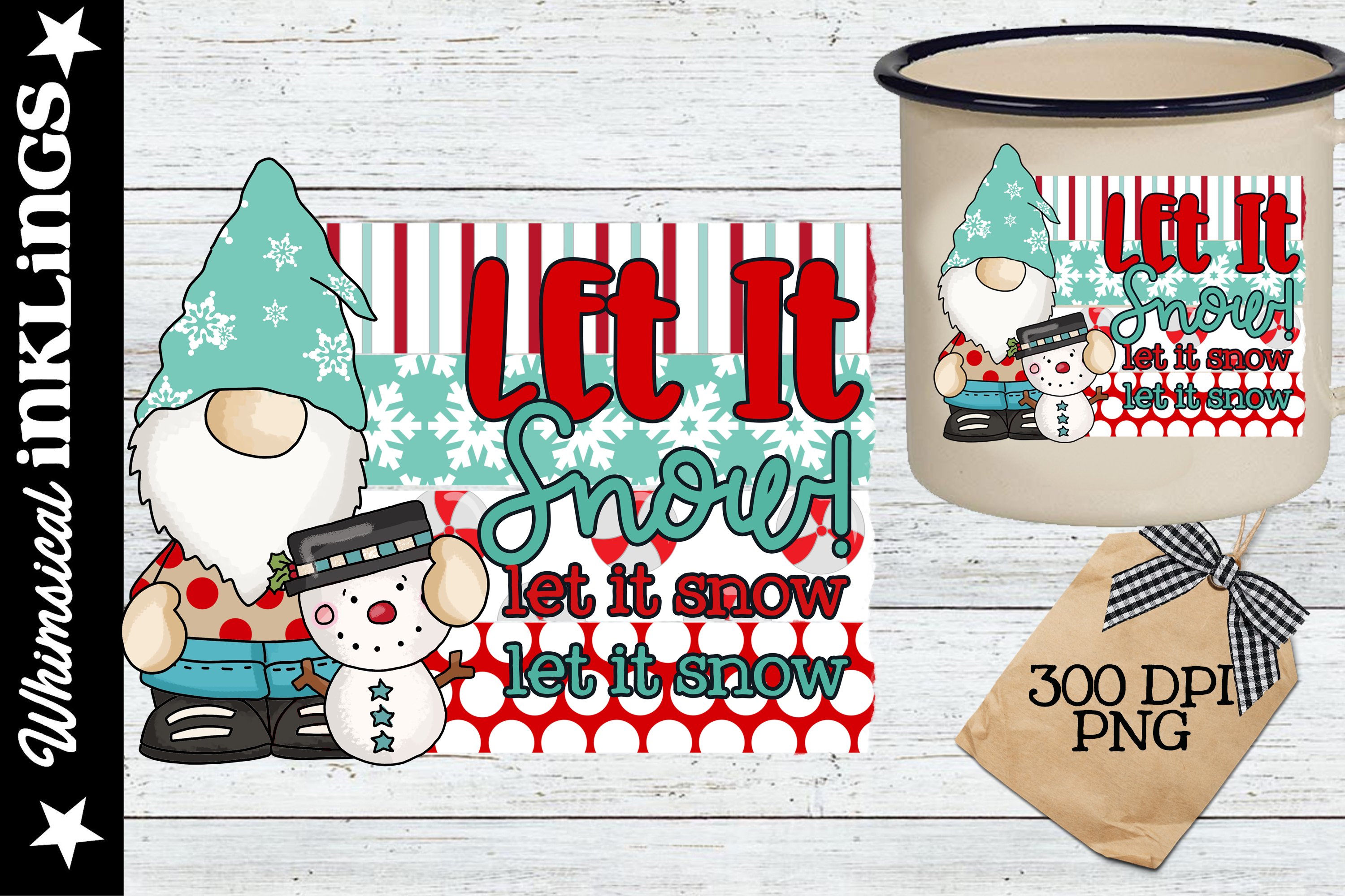 Let It Snow Clip Art