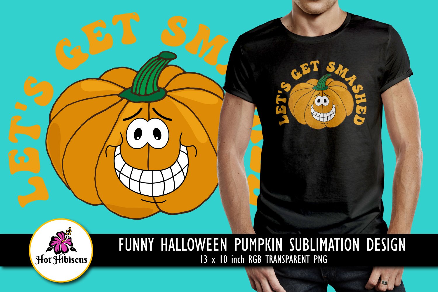 Smashed Pumpkin Cartoon