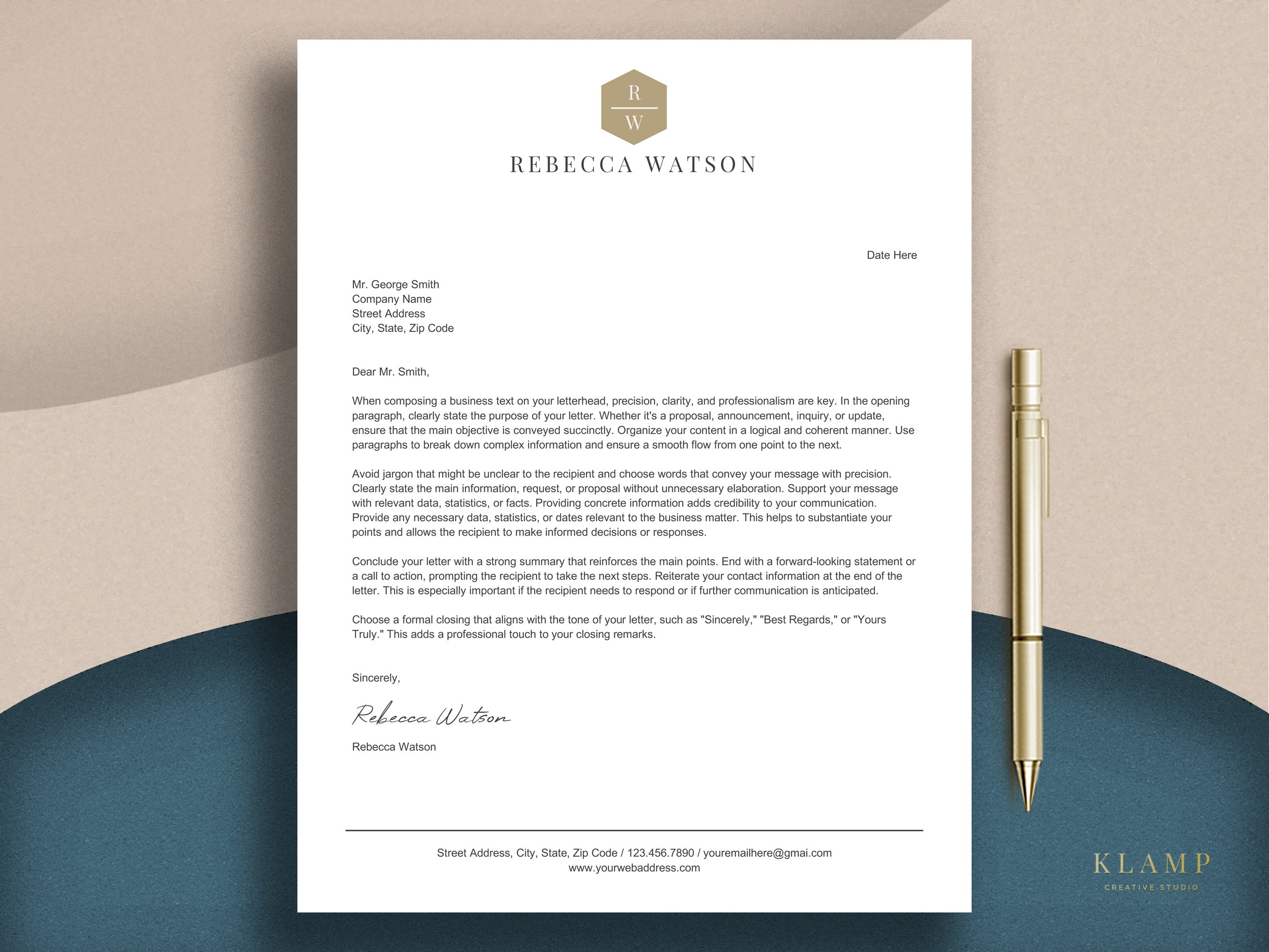 Free Letter Head Template For Ms Word Free Trial - Infoupdate.org