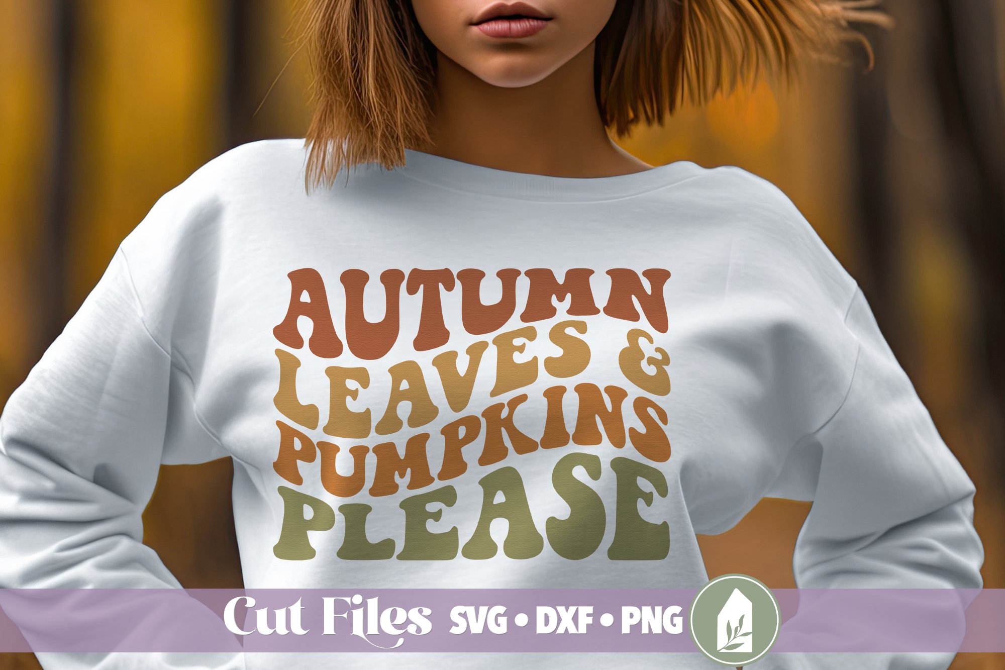 Retro Autumn Leaves