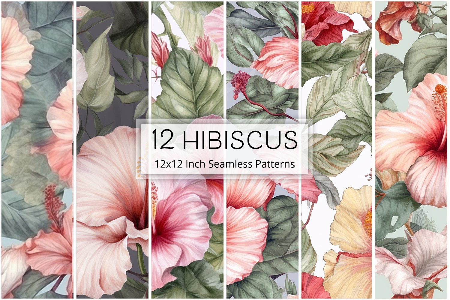 Hibiscus Flower Pattern