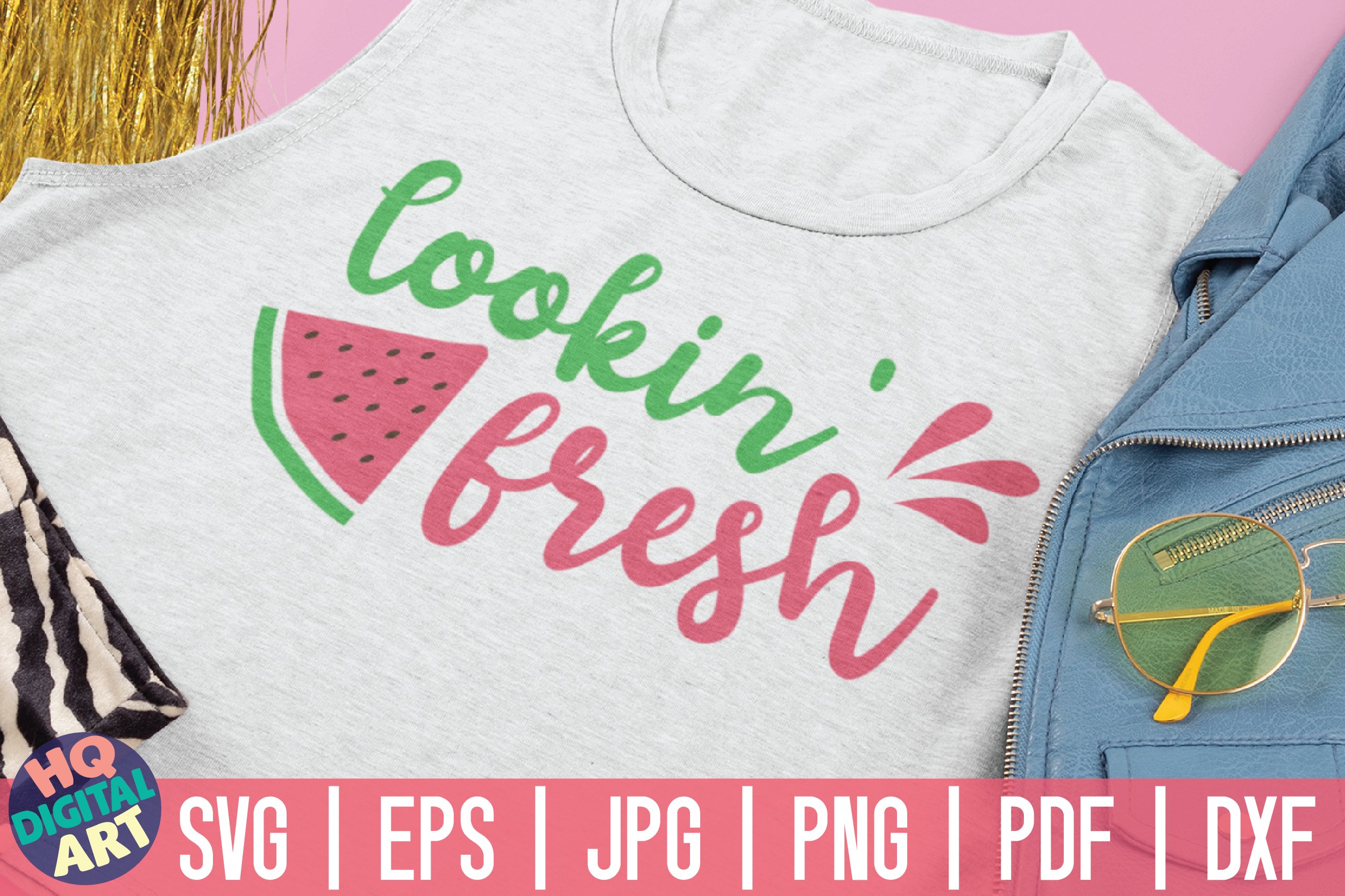 Looking fresh SVG | Watermelon SVG (1468196) | SVGs | Design Bundles