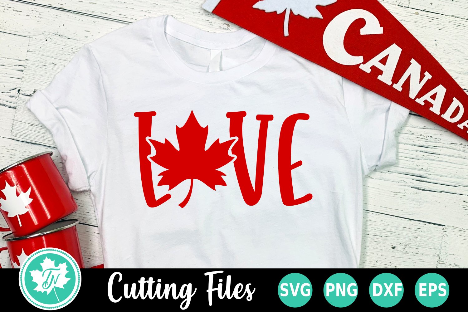 Canada SVG | Canada Day SVG | Love Canada SVG (1420946) | SVGs | Design ...