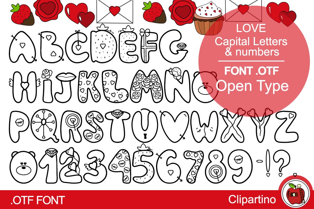 Girly Bubble Letter Fonts