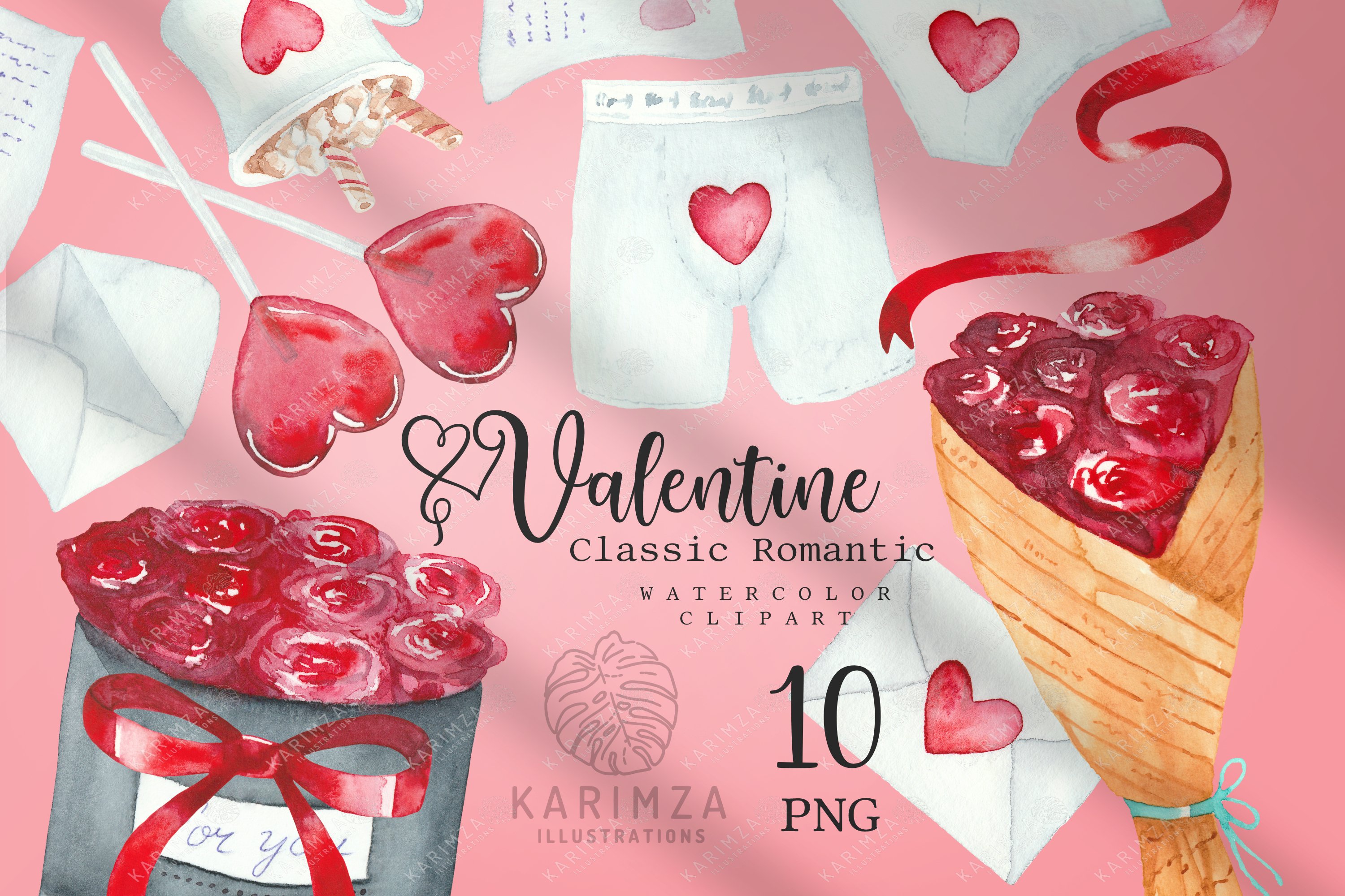 Valentine Clip Art, Valentines Clipart PNG Images (1765393) | Clipart ...