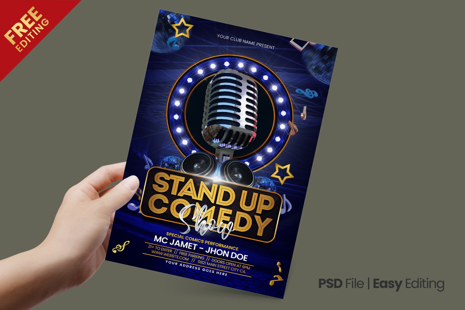 Stand Up Comedy Poster