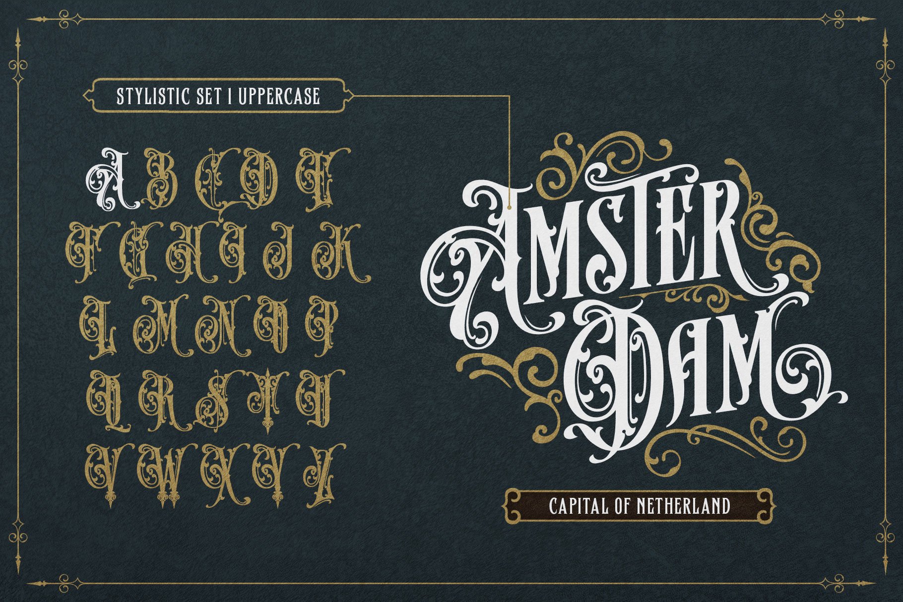 Victorian Style Font