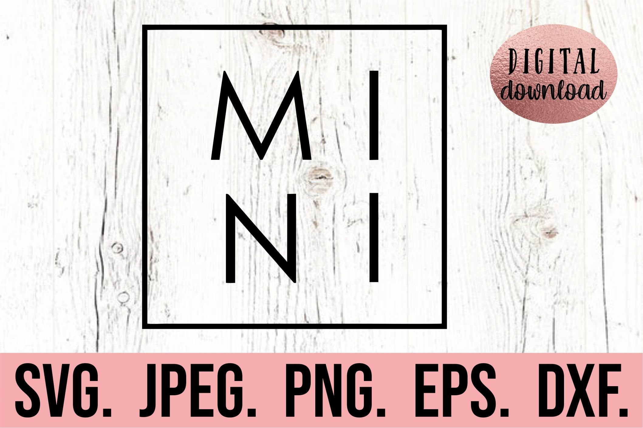 Mini Square Box SVG - New Girl SVG - Mothers Day Fathers Day (1824941 ...