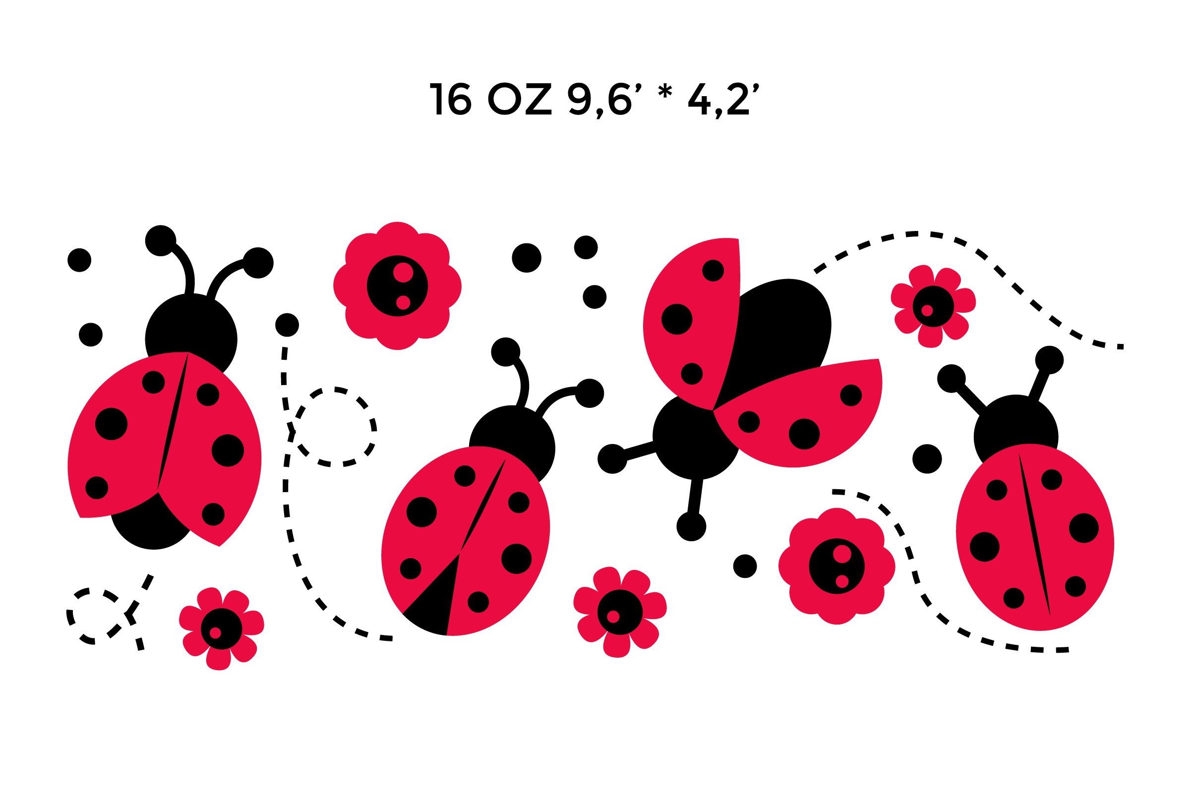Ladybug Border Clip Art