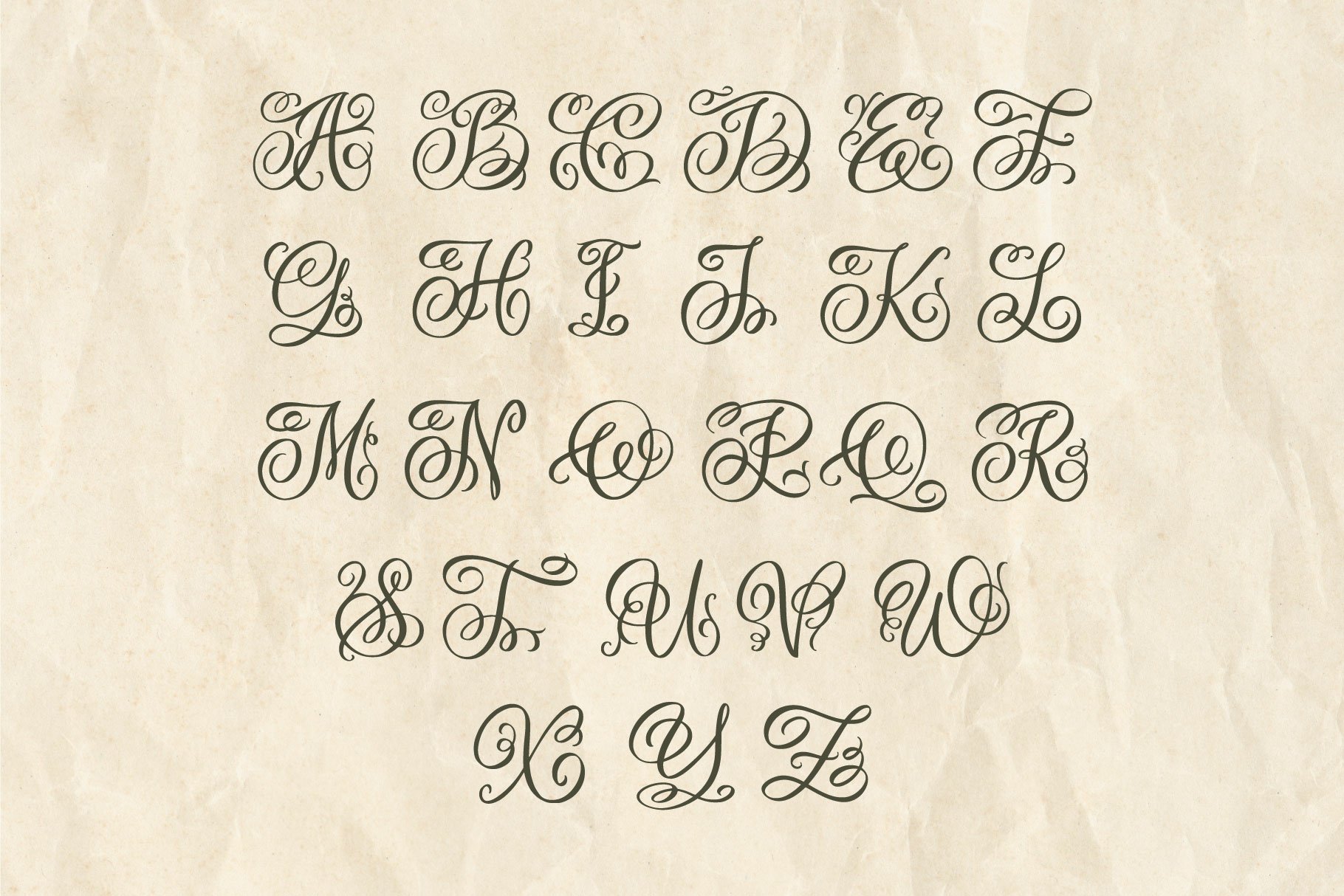 Fancy Calligraphy Fonts Tattoo