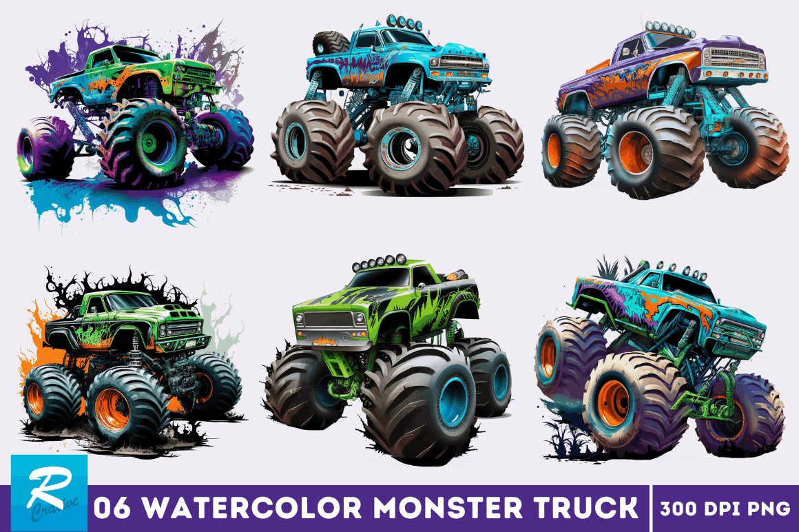 Clipart Monster Truck