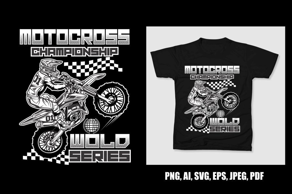 MOTOCROS CHAMPIONSHIP (1435972) | Illustrations | Design Bundles
