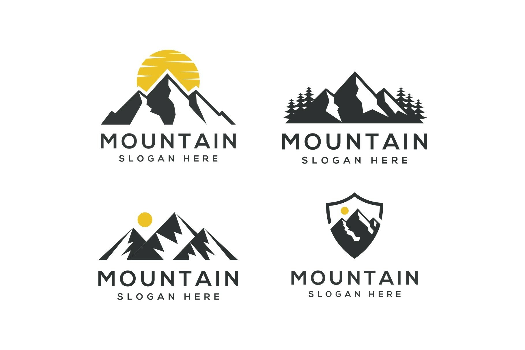 Mountain Logo Design Ideas Free Customizable Mountain Logos Templates