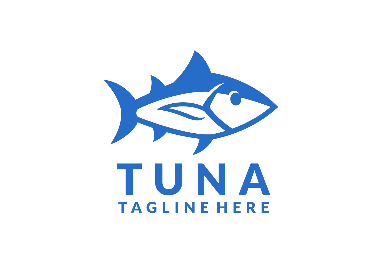 Tuna Fish Logo Design