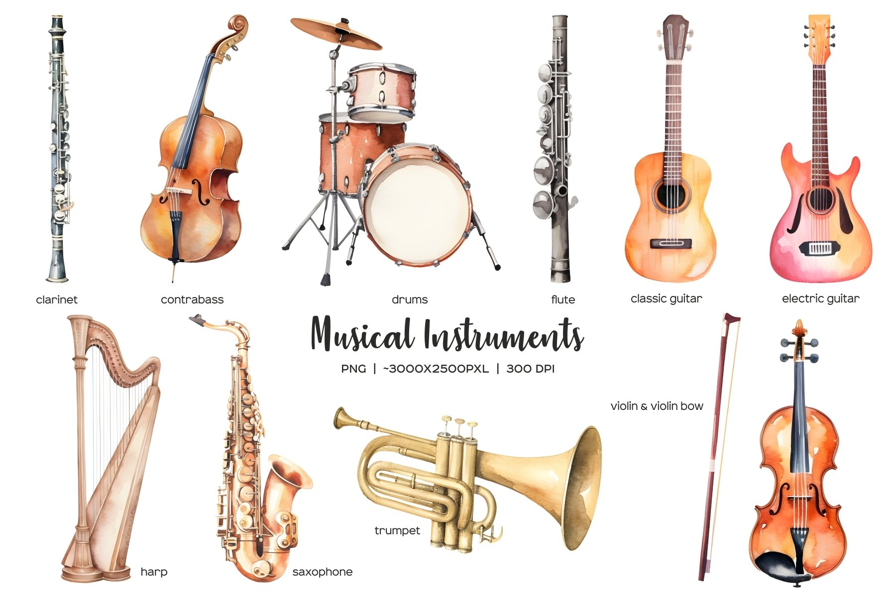 Jazz Instruments Png