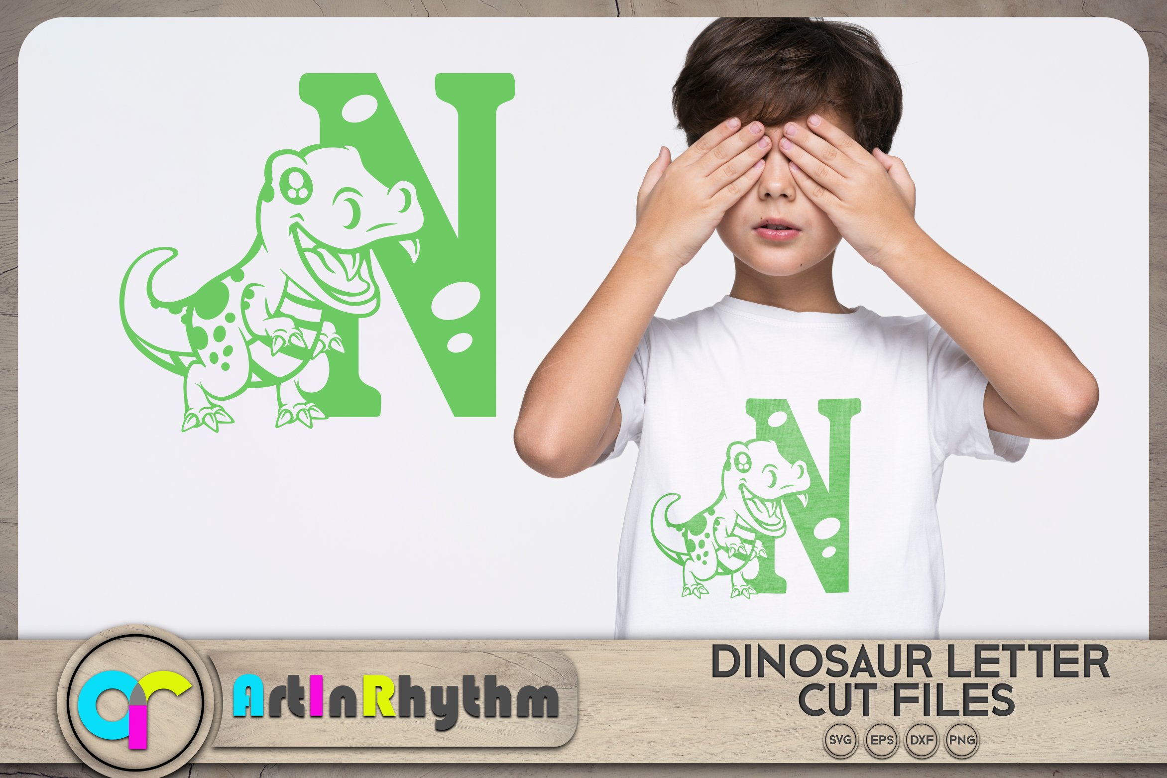 Dinosaur letter N / Alphabet letter N (2225420) | SVGs | Design Bundles
