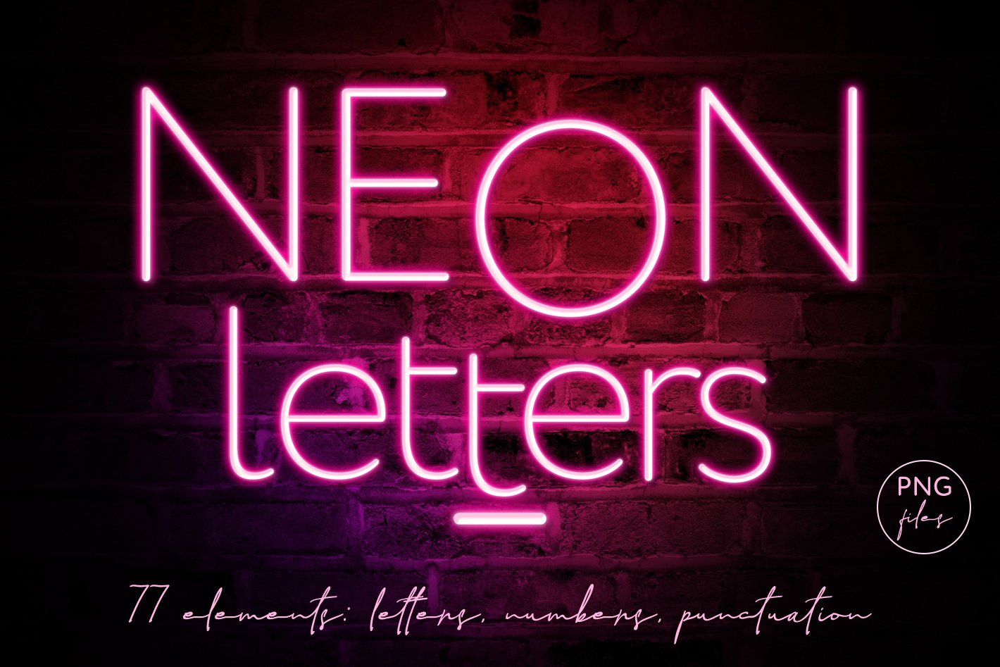 Neon Light Alphabet Vector Font Type Letters Numbers And Punctuation