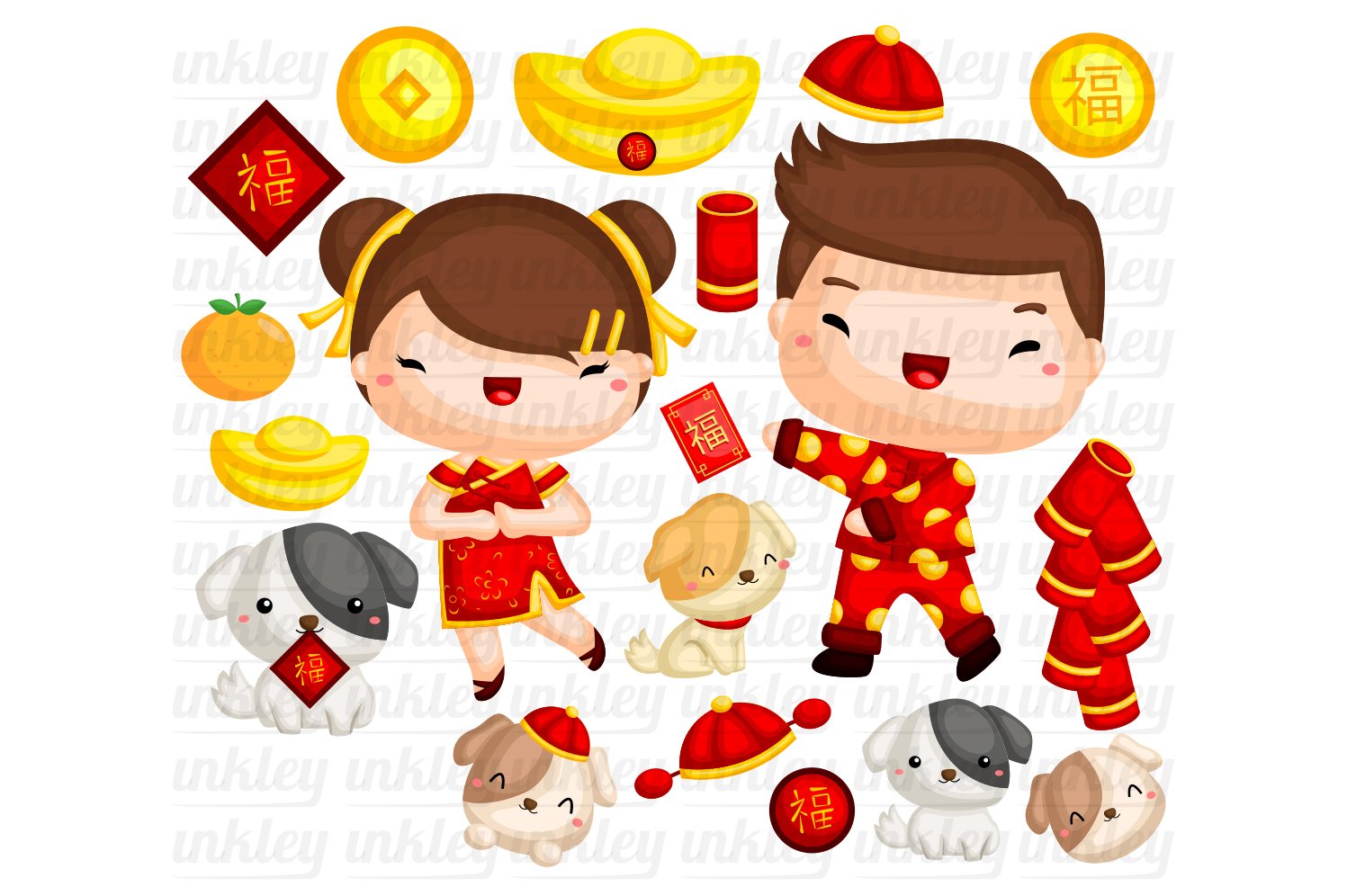 Chinese New Year Dog Clip Art 16,109 Cute Chinese New Year Dog