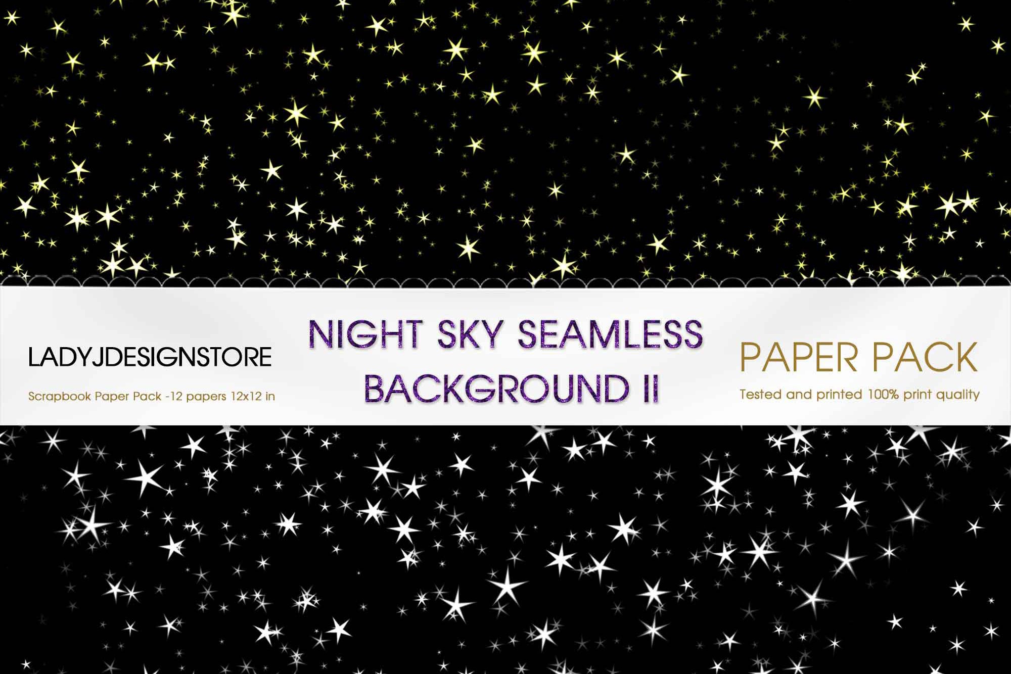 Seamless Night Sky Texture