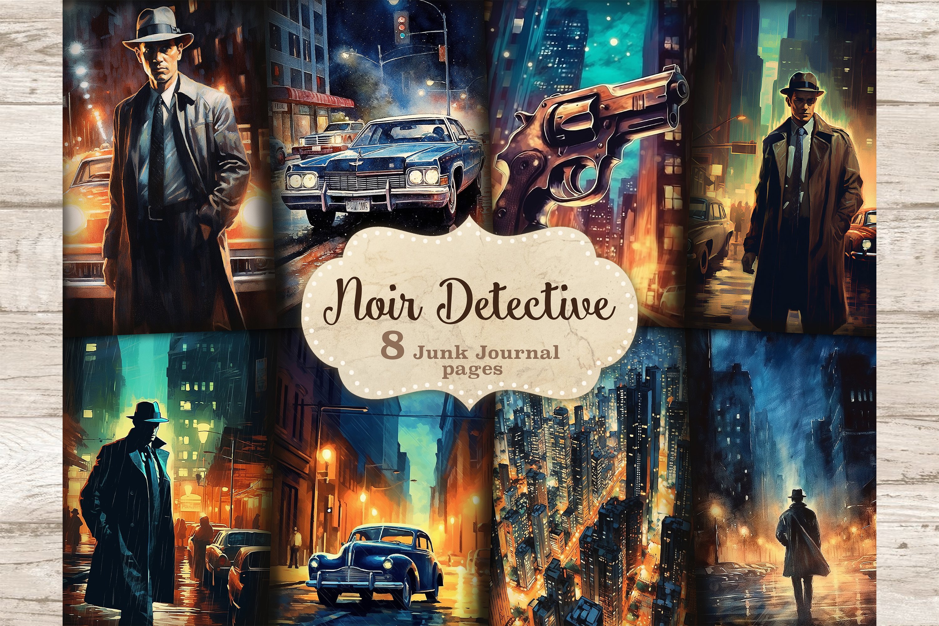 Detective Noir Poster