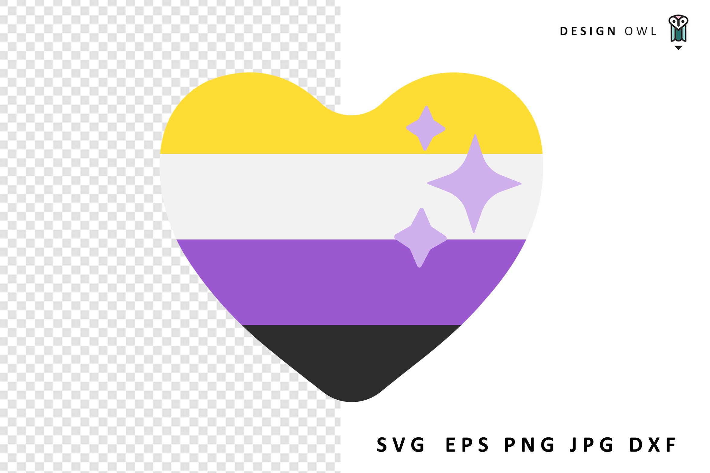 Nonbinary Pride Flag Free Download Vector Png Jpg Svg
