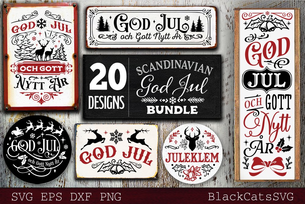 God Jul Font