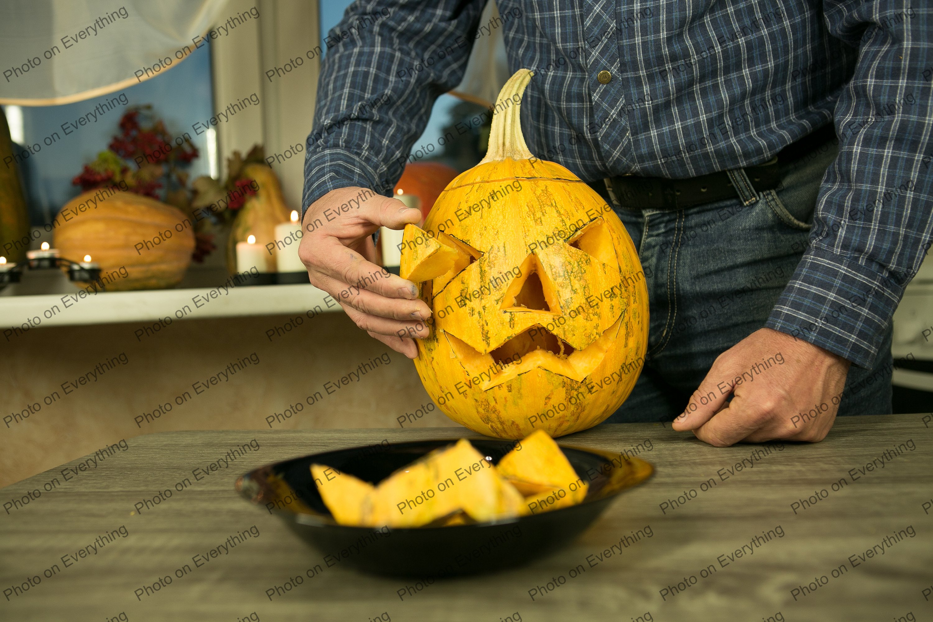Halloween. How to make Jack O'Lantern at home? (1613294) | Holiday ...