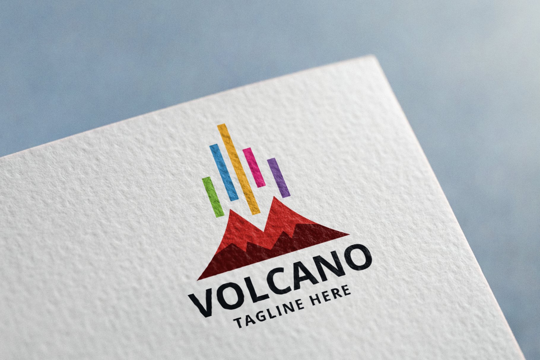 Letter V Volcano Craft