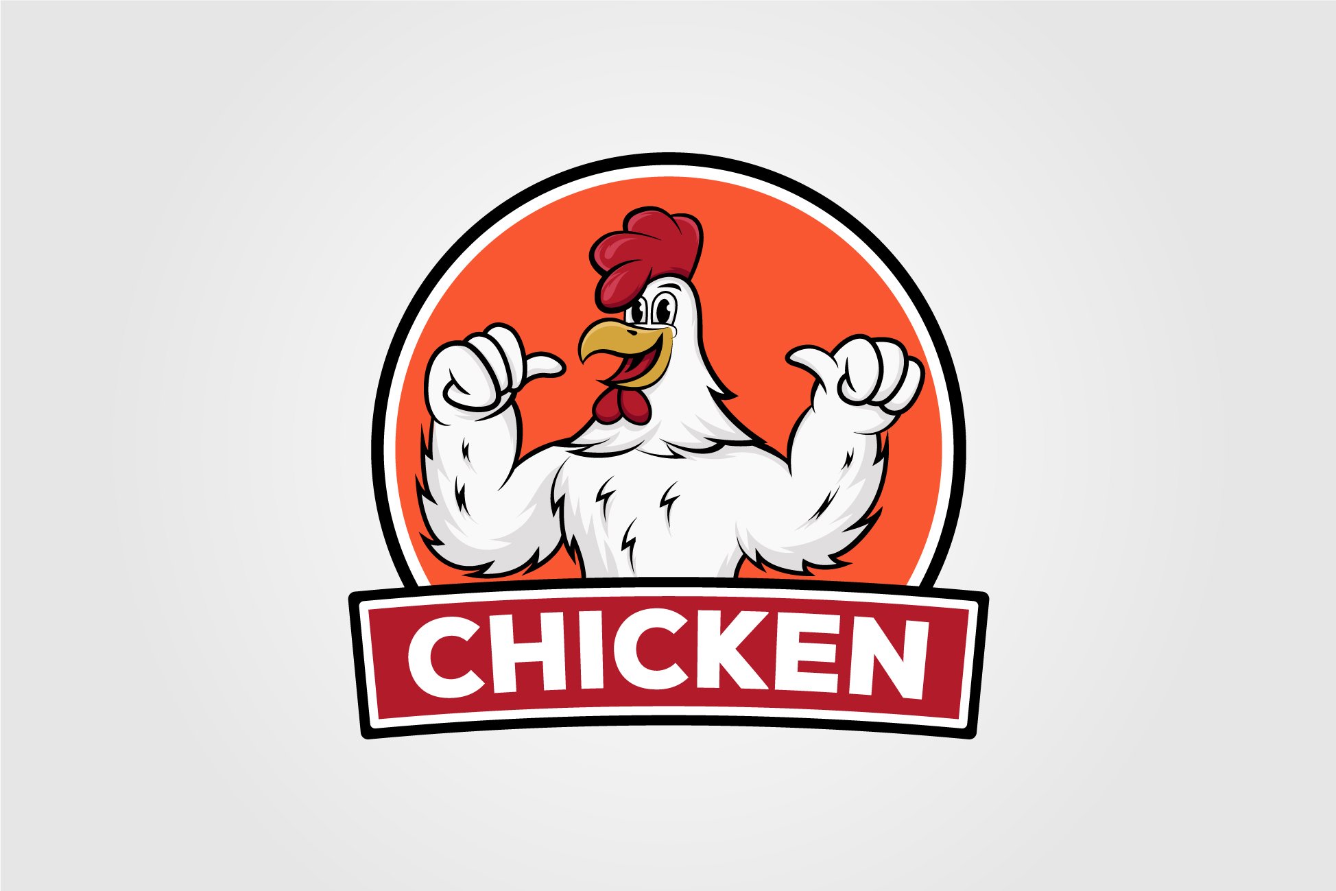 chicken vintage logo vector illustration design (1851970) | Logos ...