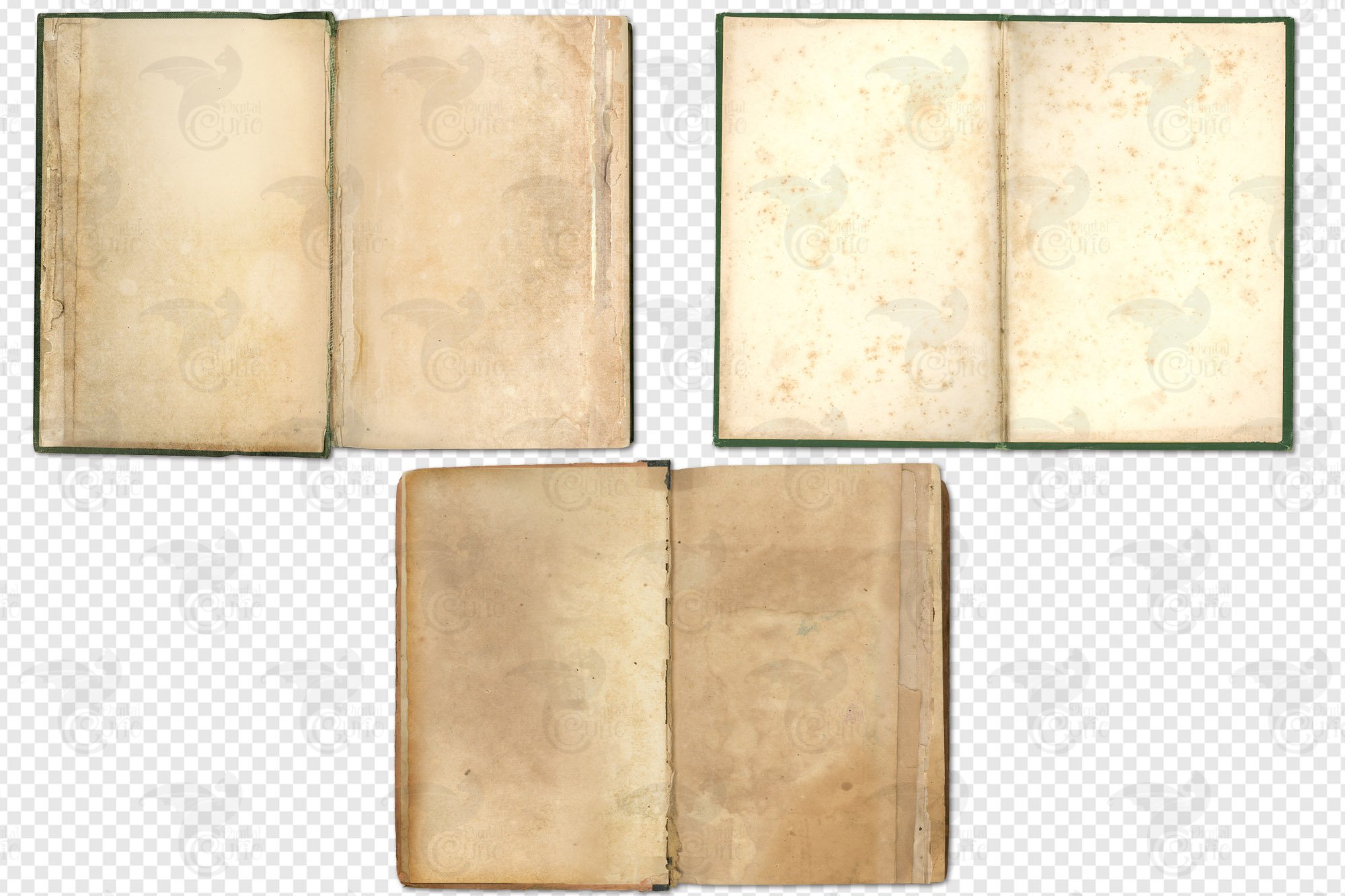 Old Open Book Texture