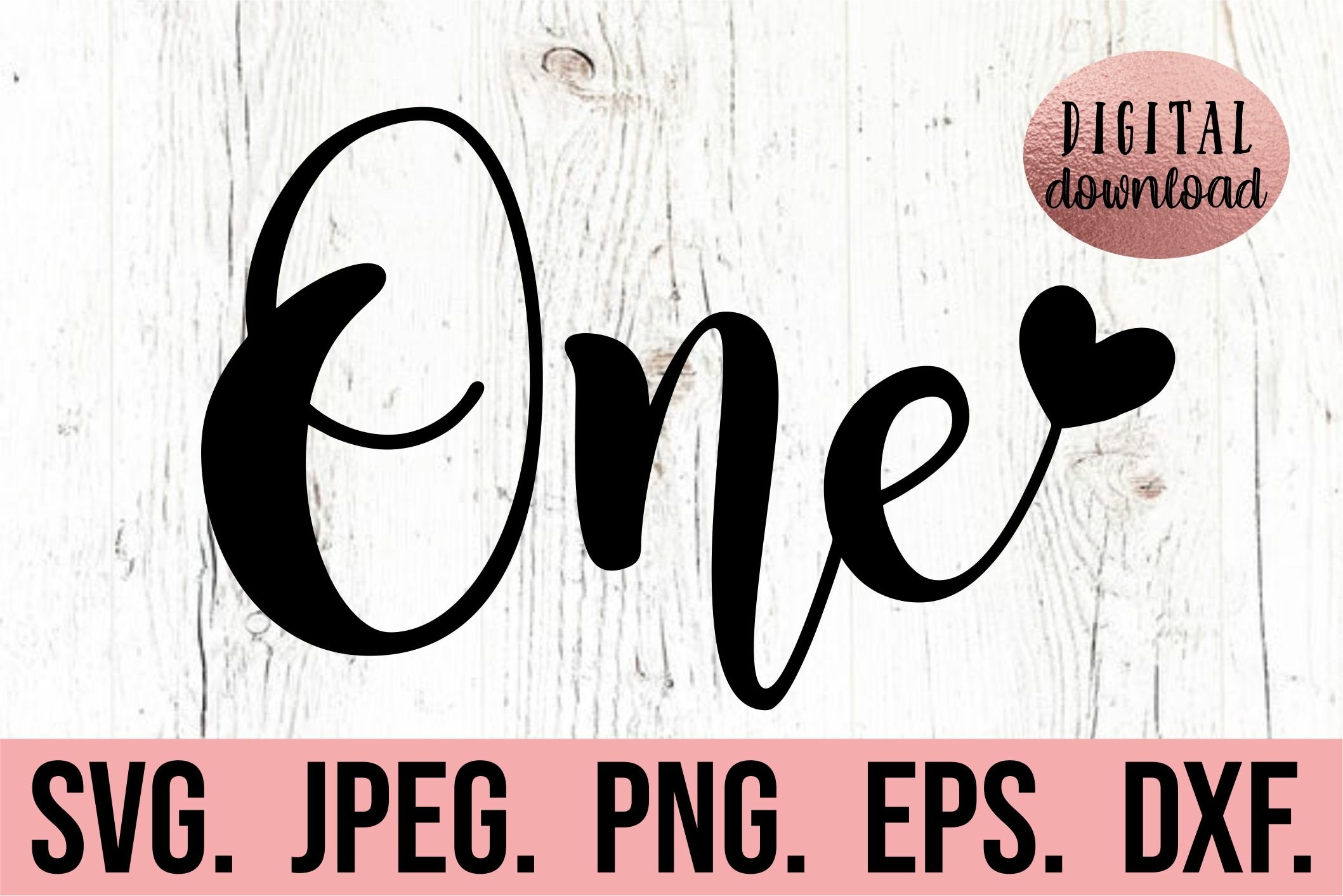 Birthday SVG - One Birthday SVG - Birthday Girl SVG Heart (1791492 ...