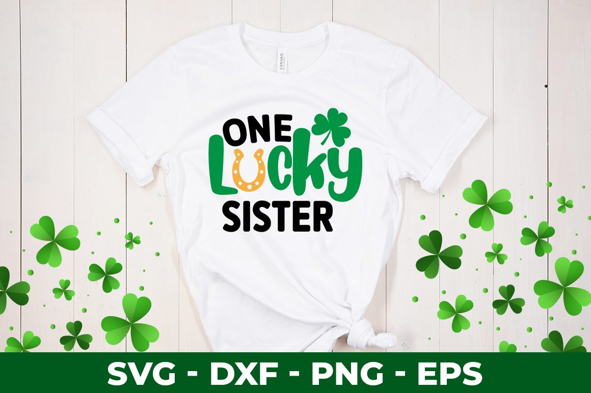 One Lucky Sister SVG (1779139) | SVGs | Design Bundles