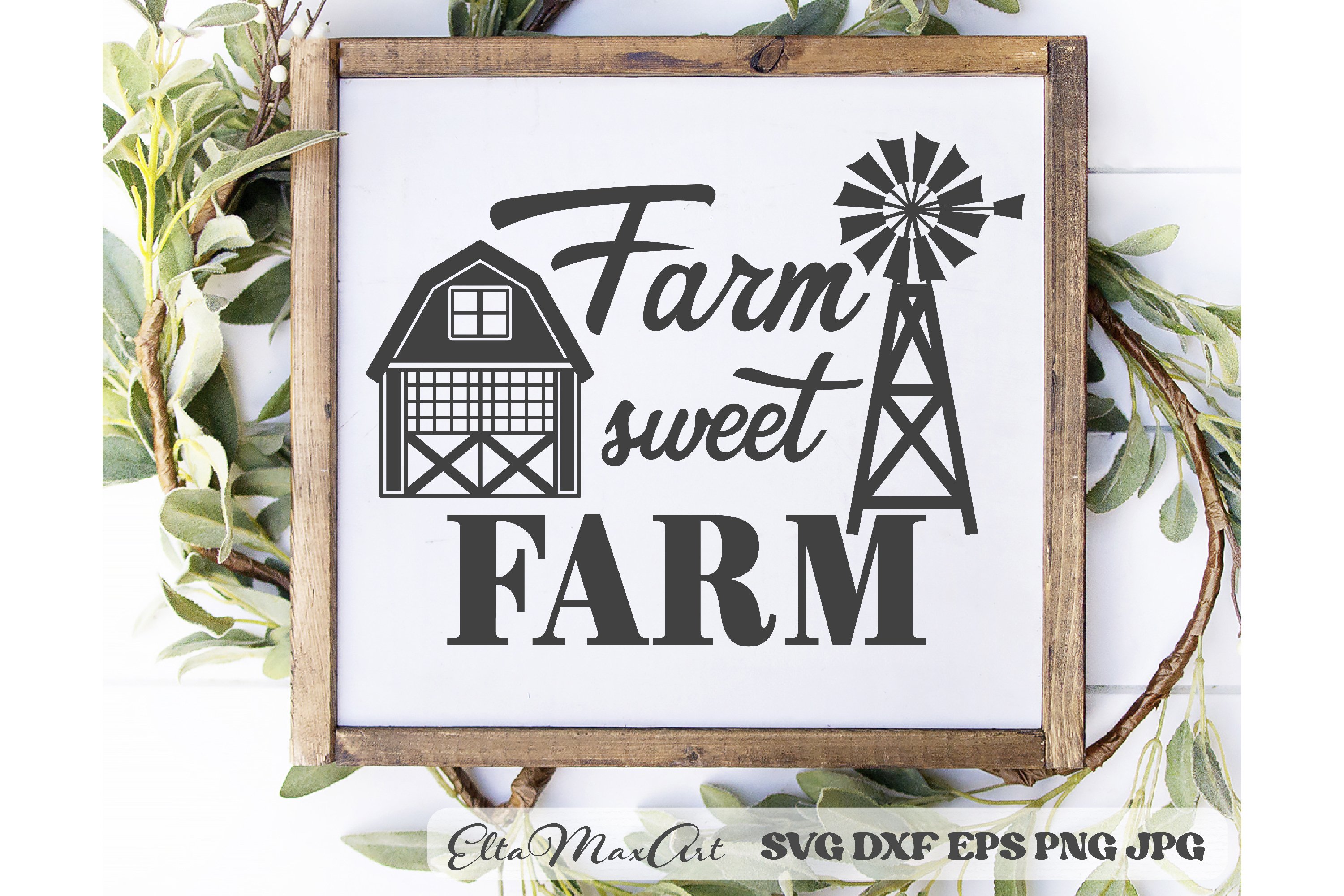 Farm sweet Farm SVG, Farm SVG, Farmhouse Svg, Sign SVG, PNG