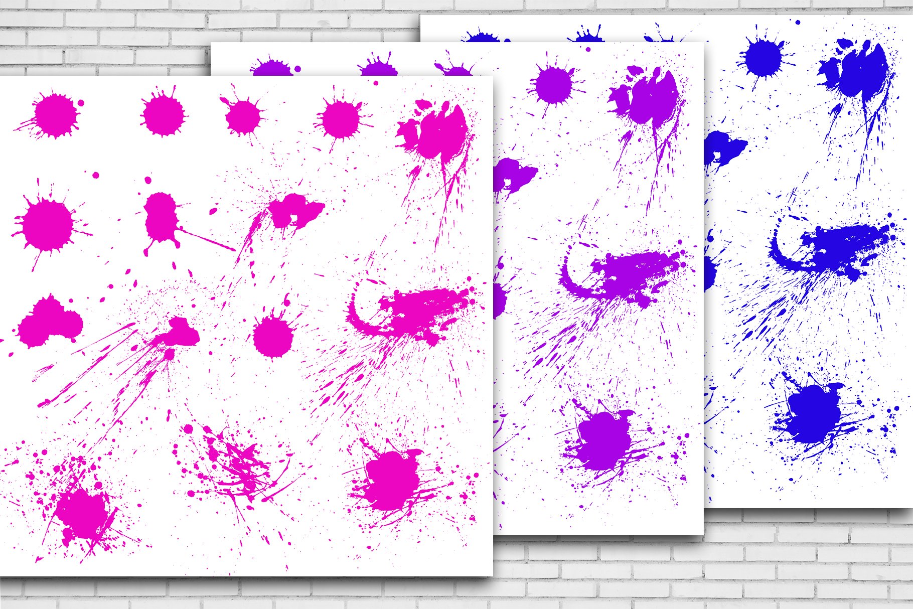 Paint Splatter Vector Png