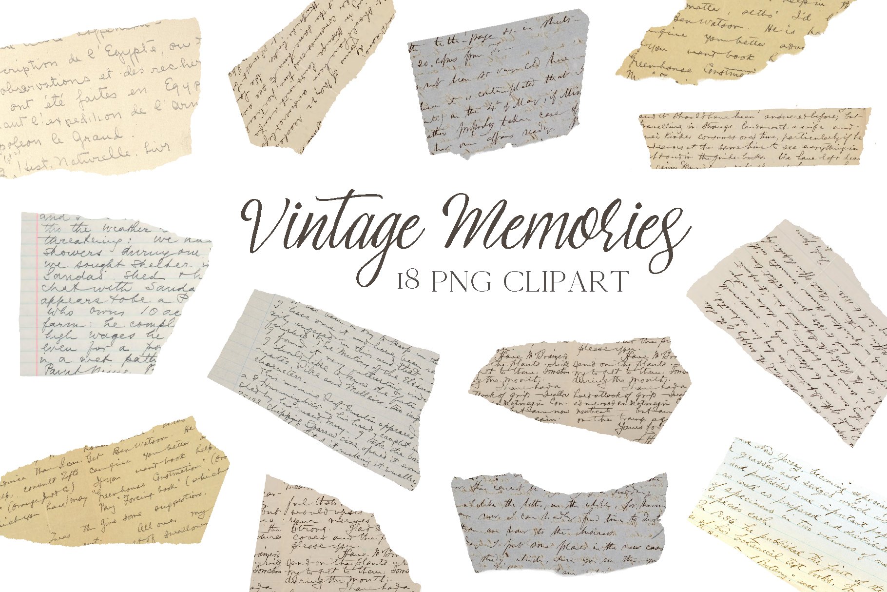 Torn Newspaper Clipart Service