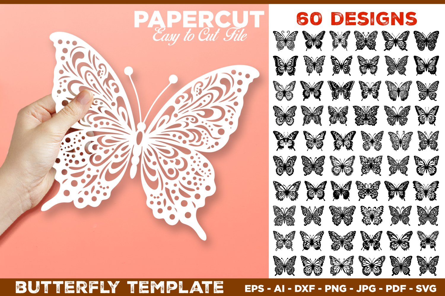 Paper Source Butterfly Template