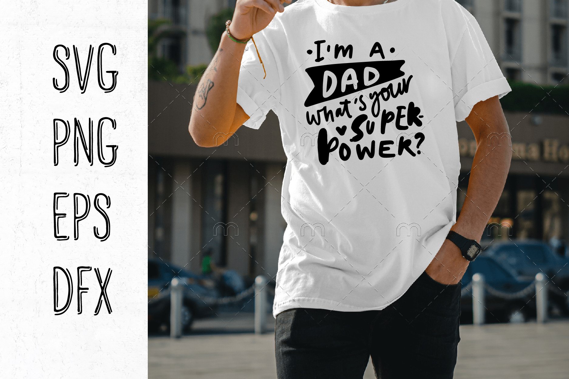 Dad SVG. I am dad, what's your super power? (1460075) | SVGs | Design ...