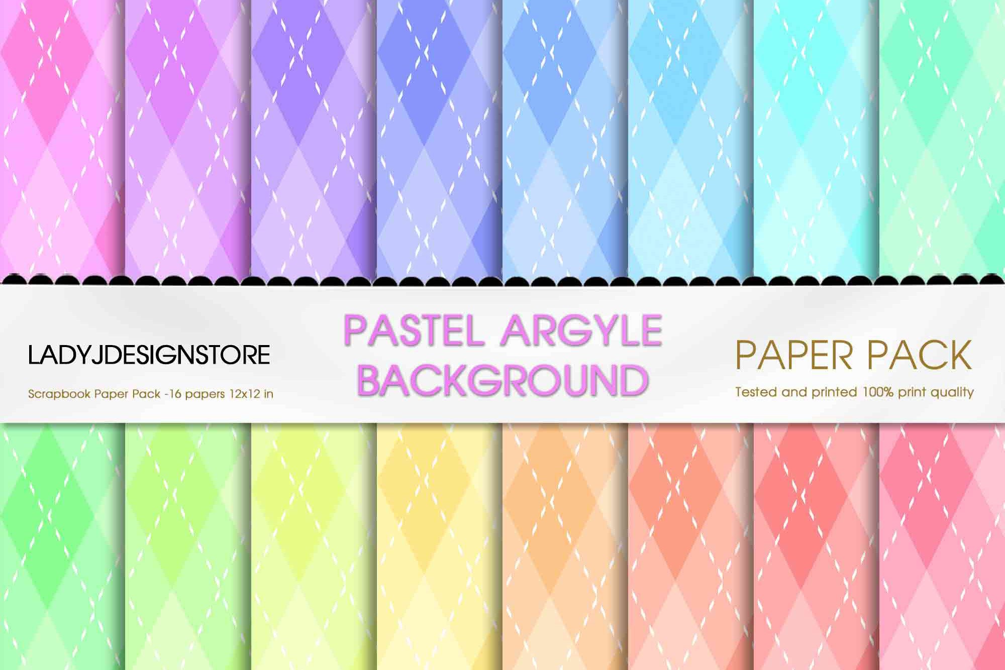 Scrapbook Paper Pastel