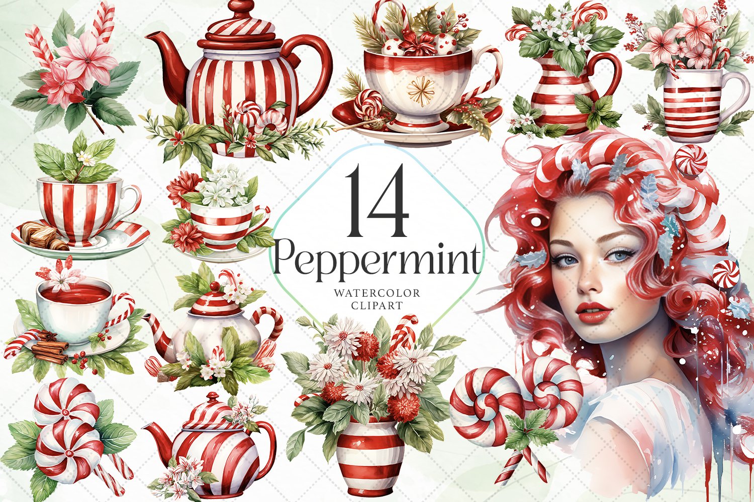 Peppermint Clipart