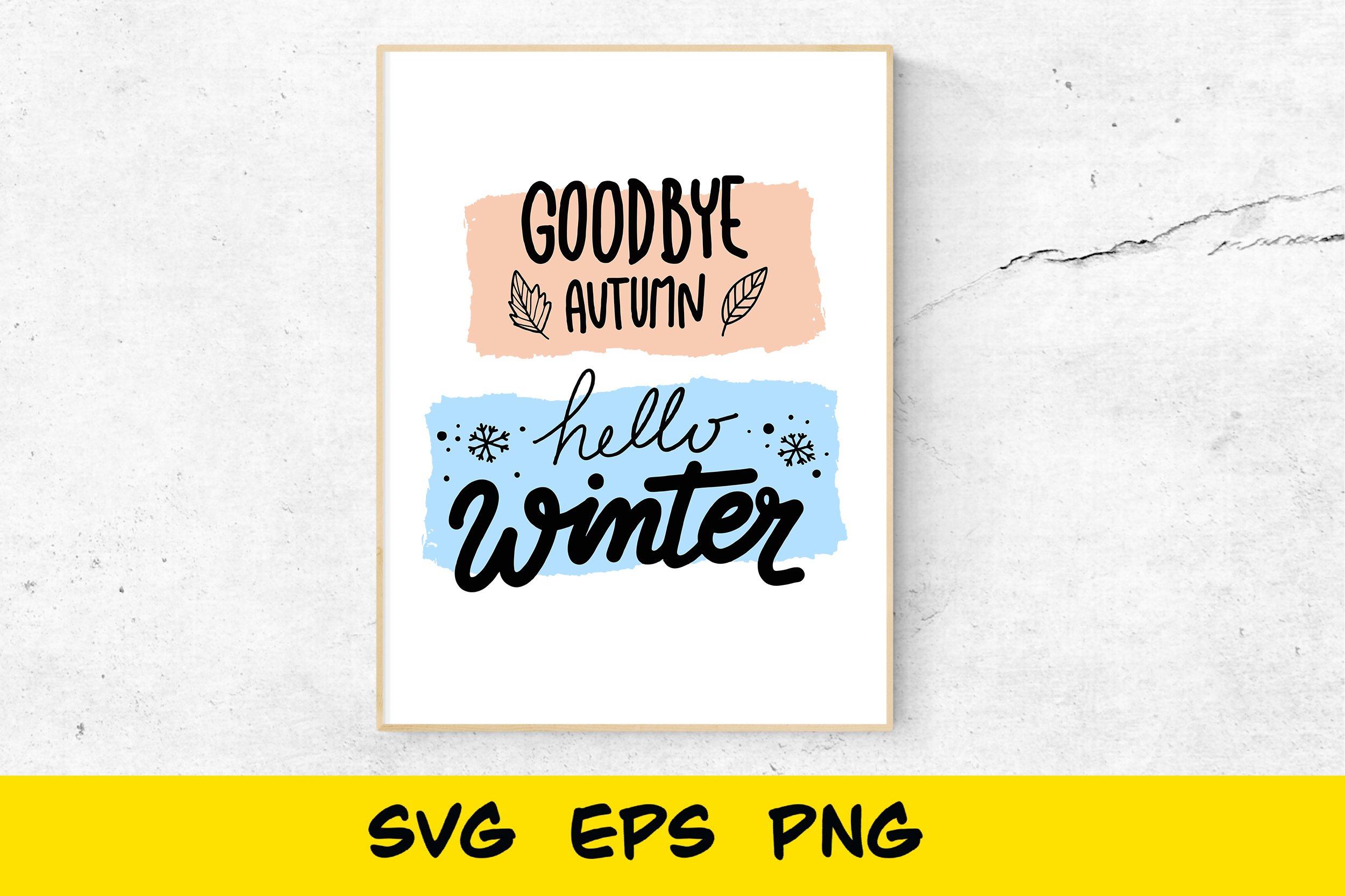 Goodbye Fall Hello Winter